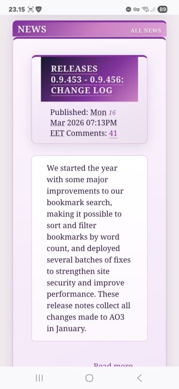 AO3 Site Skins – So Obsessed